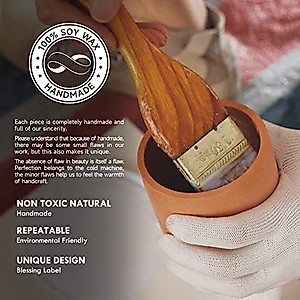 Easter Gifts Scented Candle Gifts for Women&Men, Lemon & Lavender Candles for Home Scented, Handmade 100% Pure Soy Wax Candles with Premium Fragrance oils, 10oz, 50+ Hour Burn Time, Birthday, New job