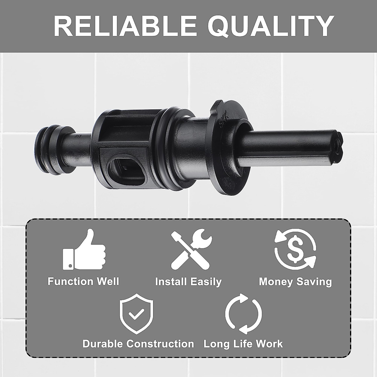 Dreyoo 2 Pack Replacement for 9742920 S742920 Shower Faucet Cartridge, Compatible with Price/Pfister Avante Shower Cartridge Replacement, Faucet Valve Parts, Push Pull Cartridge