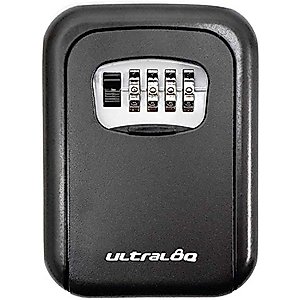 ULTRALOQ U-Bolt Smart Lock + Key Storage Lock Box + Bridge WiFi Adaptor 5-in-1 Keyless Entry Door Lock with WiFi, Bluetooth and Keypad