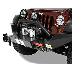 Bestop 42909-01 HighRock 4X4 Black Bumper Storage Box