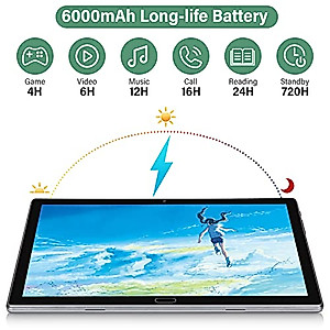 Tablet 10.1 Inch Android 10 HD Touchscreen Tablets 1.8Ghz Processor 32GB Storage Tablet Computer, 2GB RAM, 8MP Camera, Long Battery Life