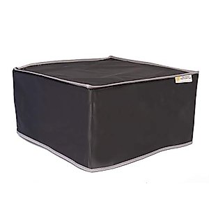 The Perfect Dust Cover, Black Vinyl Cover for Brother HL-L5200DWT Monochrome Laser Printer, Anti Static and Waterproof Dimensions 14.7''W x 15.3''D x 15.2''H by The Perfect Dust Cover LLC