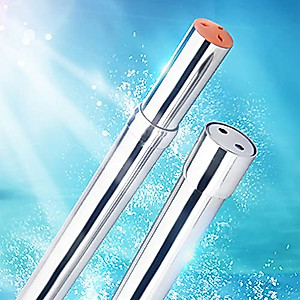 Healeved Clothes Hanger Clothes Reach Poles Stainless Steel Retractable Pole Garment Clothes Stick Drying Fork Clothesline Prop for Indoor Outdoor 69cm-120cm Armoire Wardrobe Closet