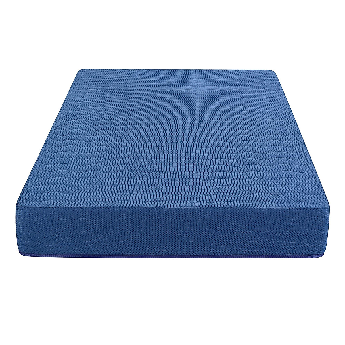 Olee Sleep 10 Inch New Safe Comfort Memory Foam Mattress, Blue, Full