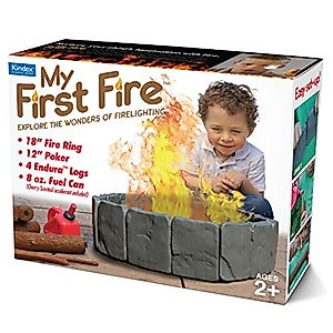 Prank-O My First Fire Prank Gift Box – Empty Box for Wrapping Real Presents – Hilarious Fake Packaging for Birthdays, Christmas, and Holidays – Fun Gag Gift Box for Men, Women, and Kids