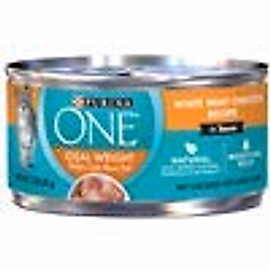 Purina ONE Ideal Weight White Meat Chicken Recipe (12 CANS) (NET WT 3 OZ Each)