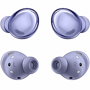 Samsung Galaxy Buds Pro, True Wireless Earbuds w/Active Noise Cancelling (Wireless Charging Case Included), Phantom Violet (International Version) (Renewed)