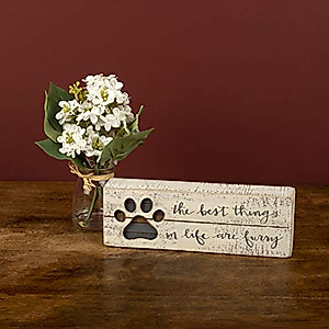 Primitives by Kathy 38231 Hand-Lettered Slat Box Sign, Best Things In Life