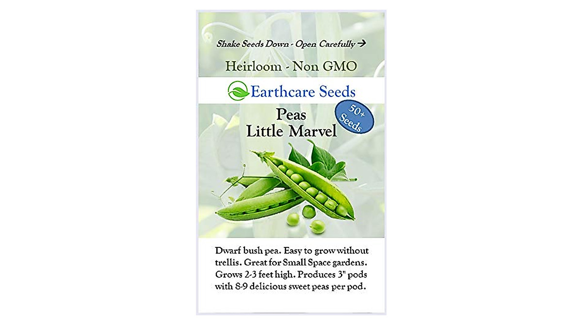 Little Marvel Sweet Dwarf Bush Peas - Easy & Delicious