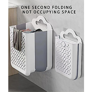 Collapsible Laundry Hamper 3 Packs Laundry Basket Portable Dirty Clothes Basket Space Saving Foldable Storage Multi-function Container