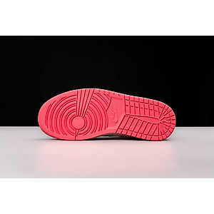 NIKE Jordan 1 Mid Women White/Sea Coral-Atmosphere BQ6472-186 6.5