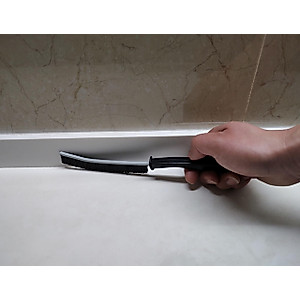 LUNARCHEER Wooden Dusting Brush and Crevice Cleaning Brush Set, Hand Broom Brush, Soft bristles,for Bed, Clothes, Sofa, Fireplace, Outdoor, Car Seat Use (Brown)