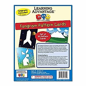 Learning Advantage 8844 Tangrams and Pattern Cards