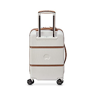 DELSEY Paris Chatelet Hardside 2.0 Luggage with Spinner Wheels, Angora, Carry-on 19 Inch