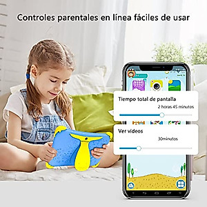 8 inch Kids Tablets,Android 11.0 Tablet for Kids,with Parental Control,2GB RAM,32GB ROM,1280×800 IPS Display,Kid-Proof Case,WiFi Tablet,Ideal Gifts for Christmas and New Year 2022