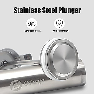 Ofargo Meat Injector, Meat Injectors for Smoking, 3 Marinade Injector Syringe Needles; Injector Marinades for Meats, Turkey, Beef; 2-Oz, User Manual Included