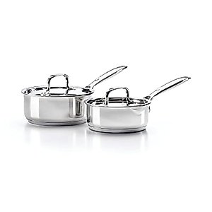 Napoleon 70046 Stainless Steel 2-Piece Sauce Pan Set Grill Accessory