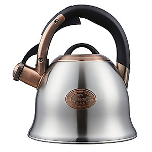 Tea Kettle -2.2 Quart Tea Kettles Stovetop Whistling Teapot Stainless Steel Tea Pots for Stove Top Whistle Tea Pot