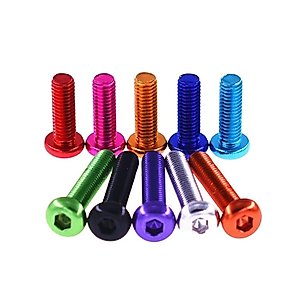 GUSTYT Screw M3.5x14/16mm Computer mainframe Box Cabinet Power Supply Motherboard Graphics Card Sound Network Card DIY Modified Universal Screw Screw (Color : 16 mm Royal Blue)