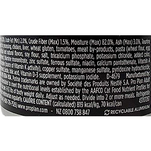 Purina Pro Plan Cat Food Canned Wet Entree 3 Flavor 6 Can Sampler Bundle, (2) Each: Chicken Tomato Pasta Gravy, Sole Vegetable, and Tuna Entree Sauce (3 Ounces) Plus Catnip Mouse