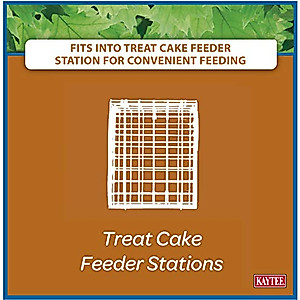 Kaytee Corn A Plenty Treat Seed Cake Food for Wild Squirrels, Chipmunks, Rabbits & Other Backyeard Wildlife, 2.5 Pounds