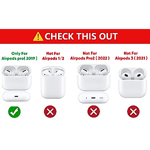 (3Pack) Case for Airpods Pro, Suublg Silicone Airpods Pro Case Protective Cover with Cute Funny Skin Design, with Keychain (Snack5+6+Nutella)