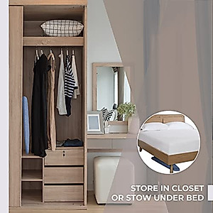Bartnelli Tabletop Ironing Board Size 24x14 with Reinforced Steel Legs for Extra Stability, and Extra Layer Cover Padding for Smooth and Easy Ironing, Intelligent Locking System to Easily Fold Away