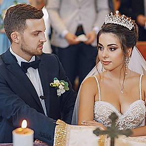 NODG Silver Tiaras and Crowns for Women Crystal Silver Crowns for Women Crowns and Tiaras Hair Accessories for Wedding Birthday Tiaras Princess Crowns and Tiaras for Bride