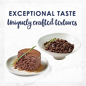 Purina Fancy Feast High Protein Senior Wet Cat Food Variety Pack, Senior 7+ Chicken, Beef & Tuna Feasts - (2 Packs of 12) 3 oz. Cans