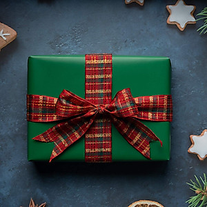 RUSPEPA Green Wrapping Paper Solid Color for Wedding, Birthday, Shower, Congrats, and Holiday - 30 inches x 100feet