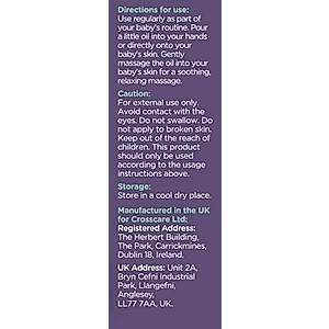 Colief Baby Massage Oil | Soothing Oil For Infants | Made With 100% Natural Ingredients Including Sweet Almond Oil, Lavender Oil, Jojoba & Vitamin E | Suitable For Babies 3+ Months | 3.38 Fl. Oz