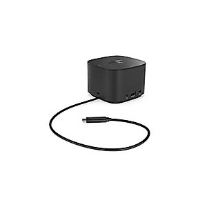 HP Thunderbolt Dock 120W with HDMI Adapter, Universal USB-C Docking Station, One Cable, Multiple Connections, with a Single USB-C™ Cable Connection to Any Brand Laptop (6HP48AA#ABL)