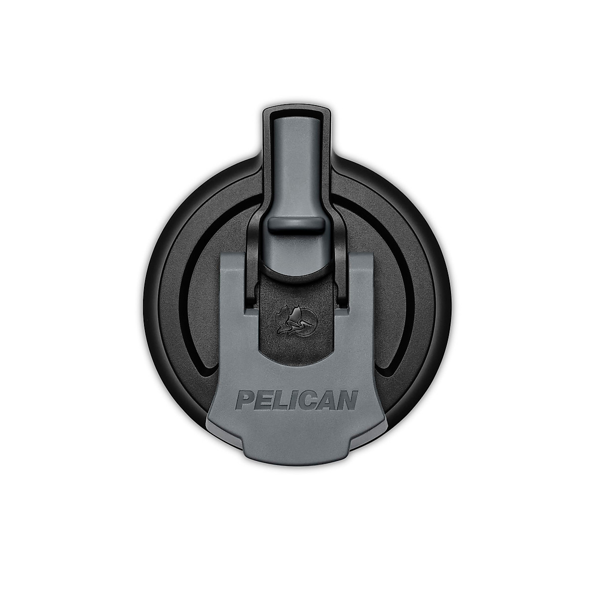 HydrationHub USA Pelican Porter™ Dual - 40 oz. Dual Lid, Recycled Double Wall Stainless Steel Travel Tumbler, Jet Black