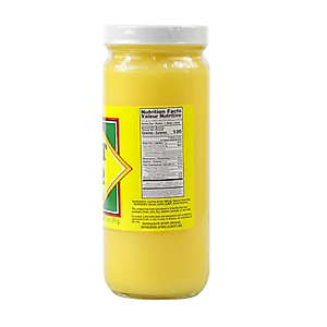 Ziyad Brand Butter Ghee, Clarified Butter, Perfect High Heat Cooking, Roasted Vegetables, Sautées, Hot Drinks (Chaider) and Finishing Oil! 16 oz