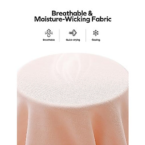 Ewedoos Womens Workout Tops Fitted Workout Crop Tops for Women Athletic Tank Tops Workout Shirts for Women Running Yoga Pink