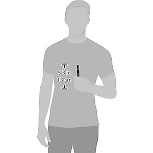 Wahl Micro Groomsman Personal Pen Trimmer & Detailer for Hygienic Grooming with Rinseable, Interchangeable Heads for Eyebrows, Neckline, Nose, Ears, & Other Detailing - 05640-600