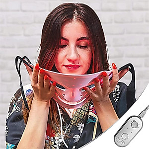 AURA Light Therapy Mask - Soft and Light-Weight - Latest 4 Colors LED Face Mask Light Therapy to Address Different Skin Care Needs - Beauty & Personal Care at the Comfort of Your Home