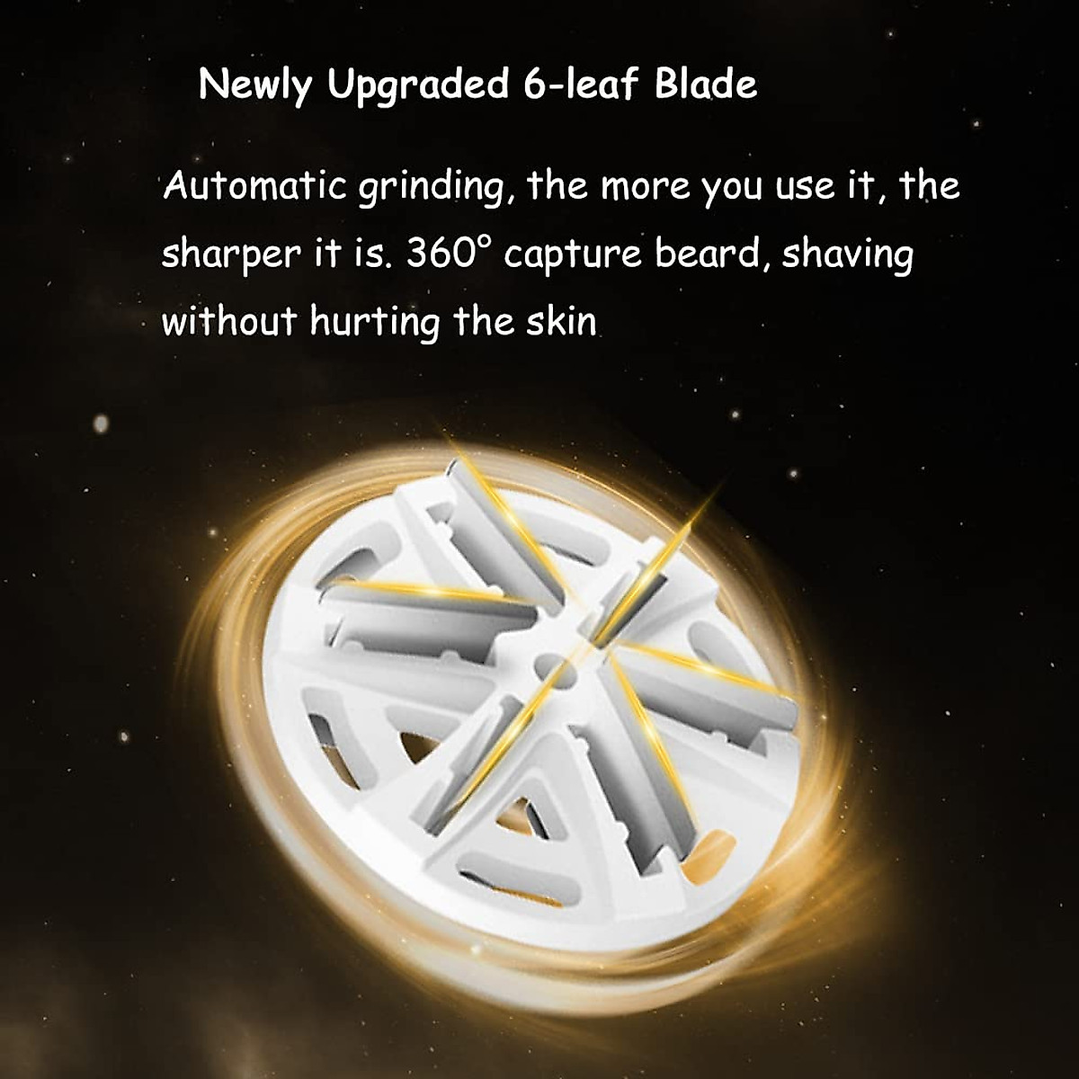 Mini Shaver Portable Electric Shaver, Mini-Shave Portable Electric Shaver for Men (Black)