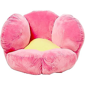 Trend Lab Flower Toddler Chair - Plush Pillow Kids Chair, Comfy Plant Chair for Toddlers 1-3 Years Old, 21x19x19 Inches - Baby Chair, Floral Soft Toddler Lounge Chair, Kids Bean Bag Chair Alternative