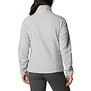 Columbia Women's Benton Springs Full Zip, Cirrus Grey Heather, Large