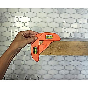 Johnson Level & Tool 118000 Picture Perfect Level, Orange, 1 Level