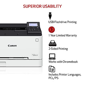 Canon Color imageCLASS LBP633Cdw - Wireless, Duplex, Mobile-Ready Laser Printer