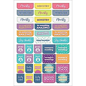 Essentials Planner Stickers - Bible (Set of 450 Stickers)