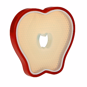 Nuby 100% Silicone Fruit Teether: 3M+, Designs Vary, Multi