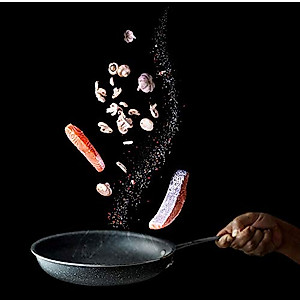 Granitestone Original 10 Nonstick Frying Pan with 5.5" Egg Omelette Pan, Nonstick Skillet Set, No-warp, Mineral-enforced, PFOA-Free, Oven Safe Dishwasher-safe Cookware Set - As Seen On TV