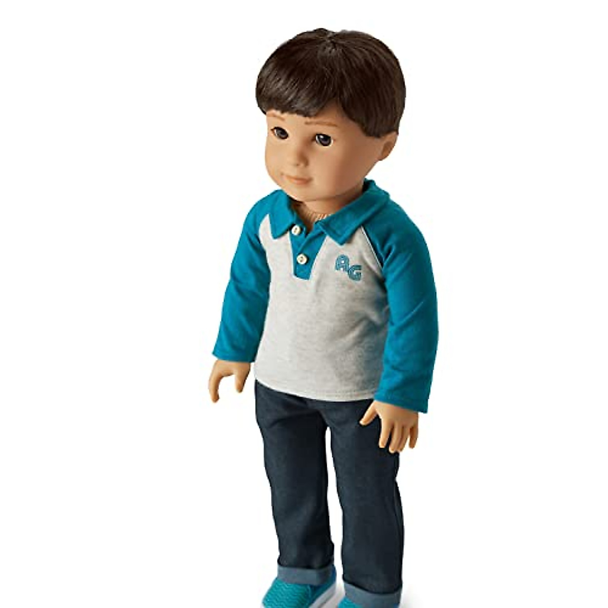 American Girl Truly Me 18-inch Doll #75 with Brown Eyes, Brown Hair, and Lt-to-Med Skin with Warm Undertones, For Ages 6+