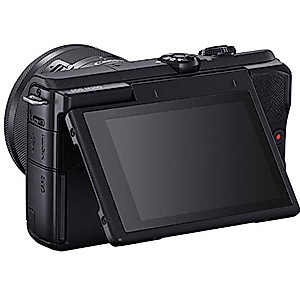 Canon EOS M200 Mirrorless Digital Camera with EF-M 15-45mm f/3.5-6.3 is STM Lens + 100S Sling Backpack + 128GB Memory Cards, Professional Photo Bundle (40pc Bundle)