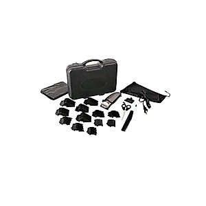 Vivitar Hair and Beard Clipping Kit, Clippers for Hair Cutting with 11 Attachment Guards for Moustache Head Beard, Mens Grooming Set for Haircutting Trimming Detailing