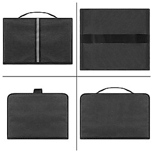 Kingshion Toaster Cover Compatible with Most 4-slice Toasters, Toaster Cover Storage for Most 4-slice Toasters， Washable and Dust Protection (Dark Grey)