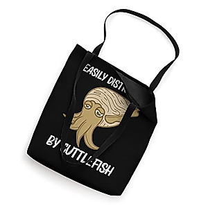 Funny Cuttlefish Design For Men Women Sea Creature Animal Tote Bag